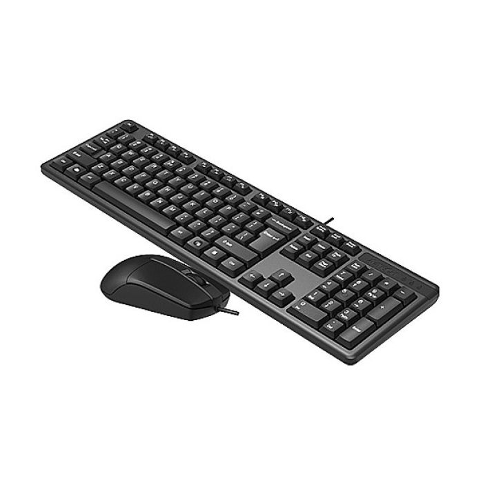 A4-KRS-3330 A4Tech tastatura YU-LAYOUT + mis USB, Grey