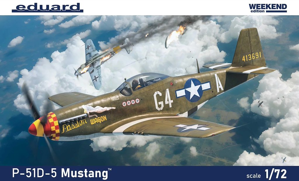 EDUARD 1/72 P-51D-5 Mustang (Weekend Edition!)