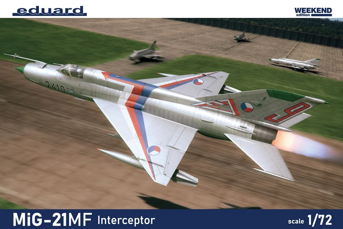 EDUARD 1/72 MiG-21MF Interceptor (Weekend Edition!)