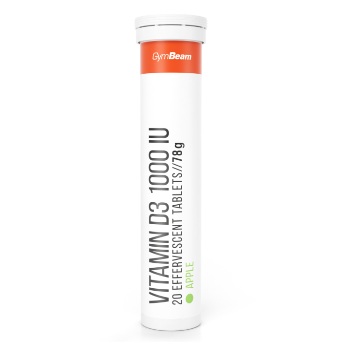 Vitamin D3 1000 IU šumeće tablete - GymBeam