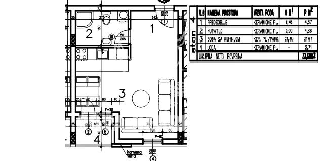 Stan - garsonjera u Izgradnji Subotica ID#1429 47.500 €