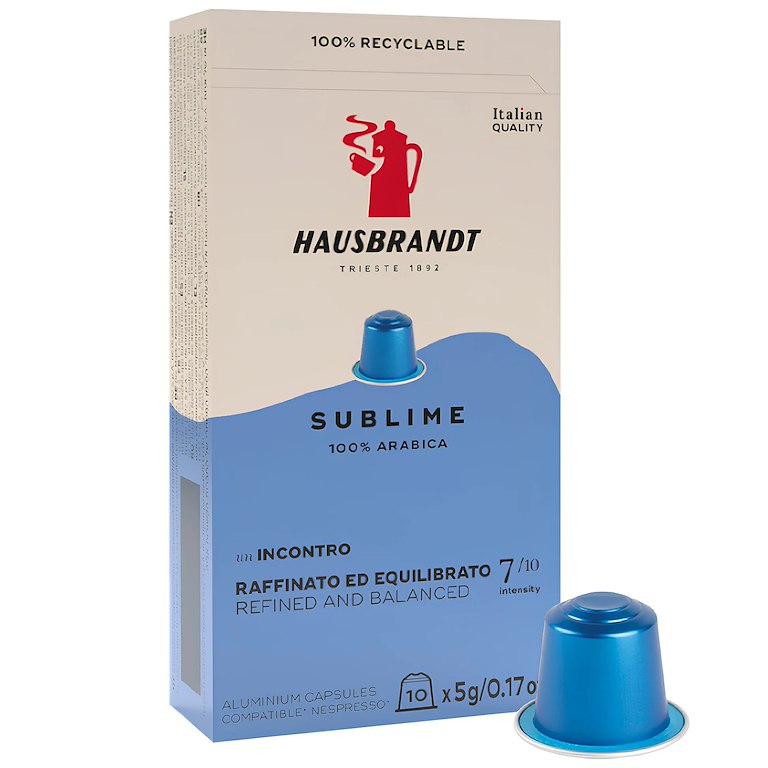 Hausbrandt Nespresso Sublime 10/1 | Kapsule za Kafu