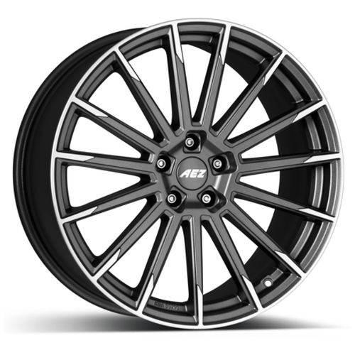 Alu felna 19x8.5J 5/112 ET25 70.1 AEZ Atlanta - Titan Graphite Matt Polished