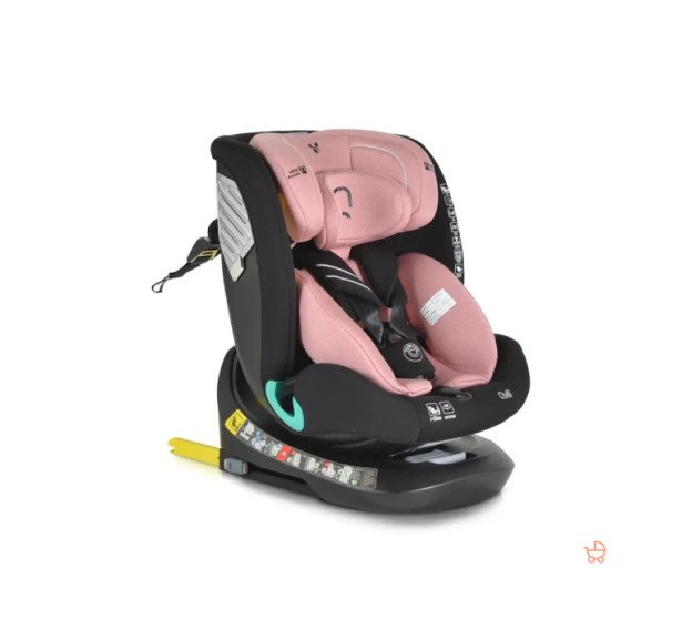 Moni Quill i-Size Autosedište za decu 40-150cm-Pink
