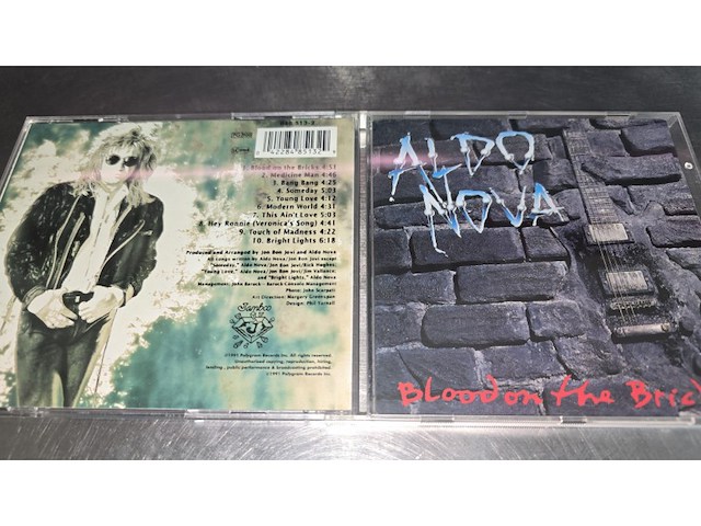 Aldo Nova - Blood on the bricks , ORIGINAL