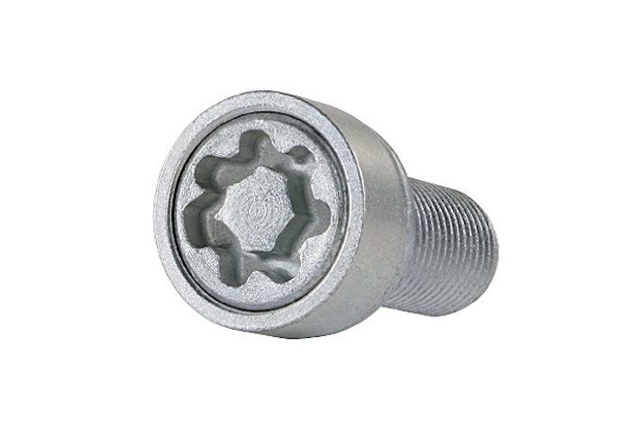 Sigurnosni šrafovi M12x1.5x26 FARAD I/E-STARLOCK - OK17 - 1 ključ - konus I/E-SL