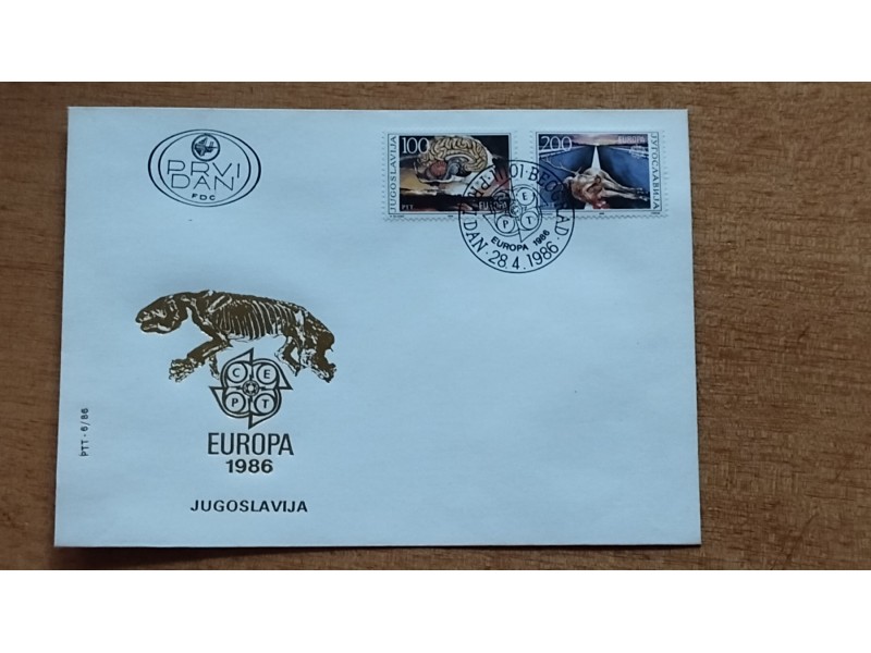 Koverta - FDC - EUROPA CEPT - Jugoslavija