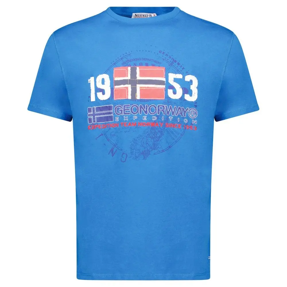 Geographical Norway Muška majica Japigal db 254, Plava