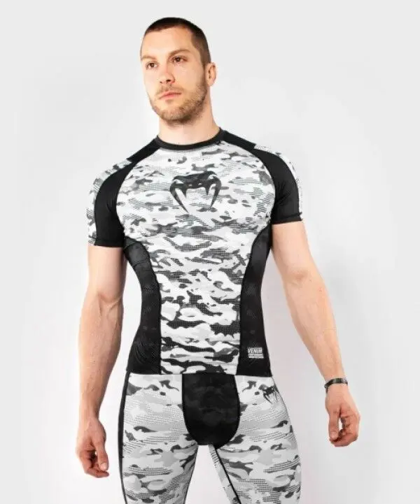Venum Muška majica Defender Rashguard, Siva