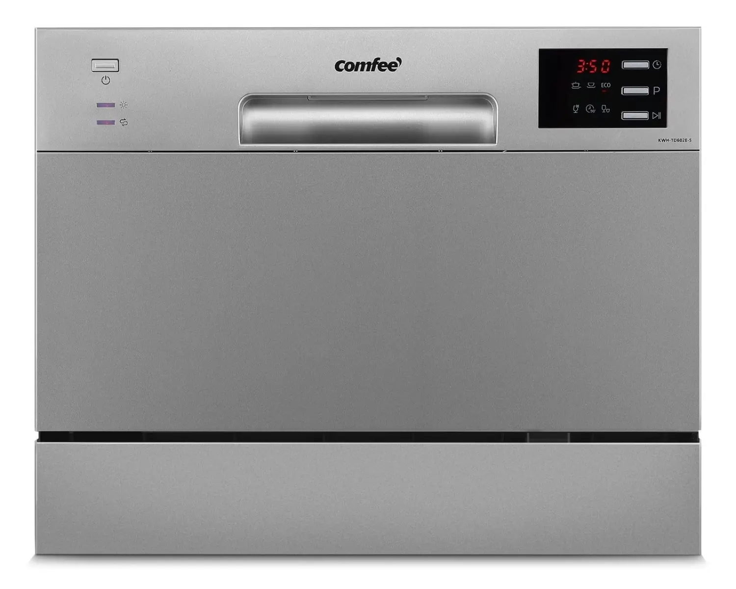 Comfee Mašina za pranje sudova KWH-TD602E-S, 47 dB, 6 kompleta, Siva