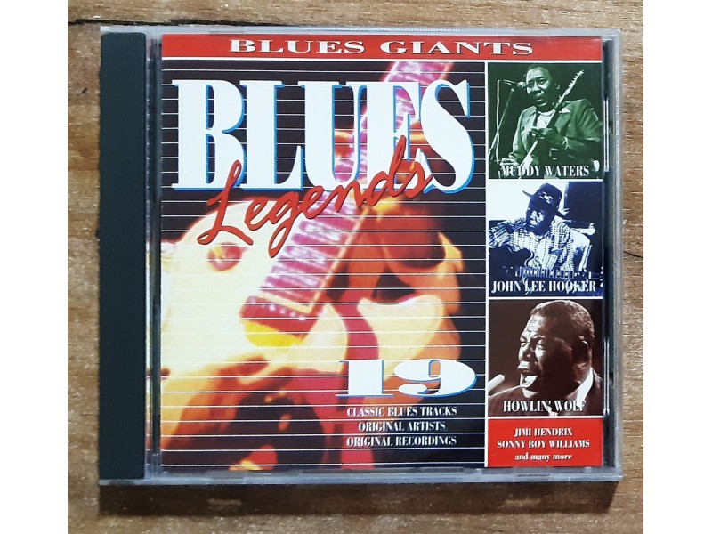 CD Blues Legends-19 legendarnih blues pesama I