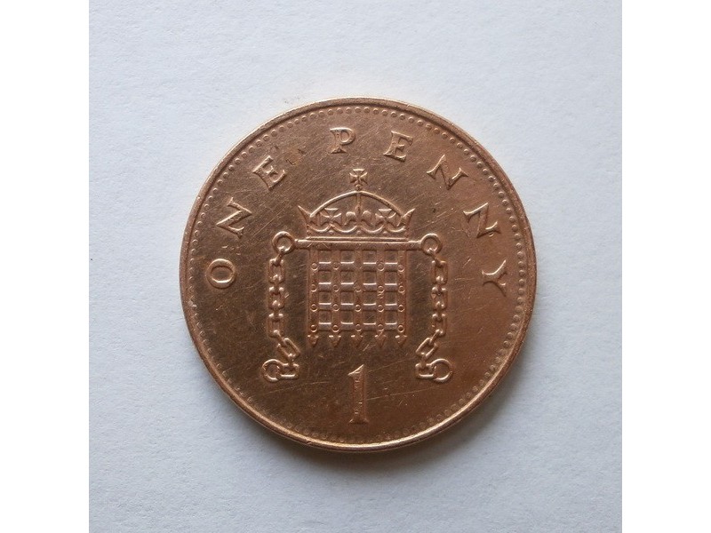 Velika Britanija 1 peni 1992