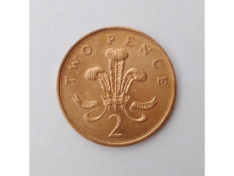 Velika Britanija 2 penija 1989