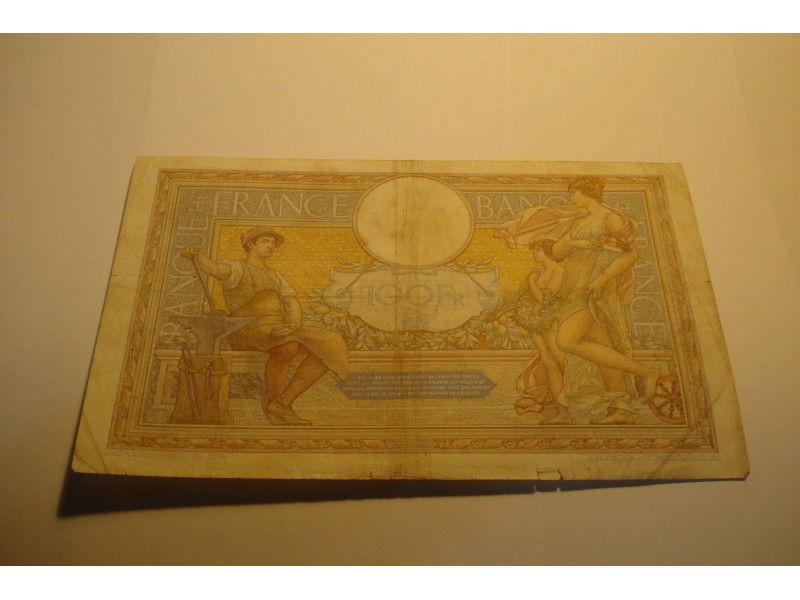 FRANCUSKA - 100 FRANACA - 1935