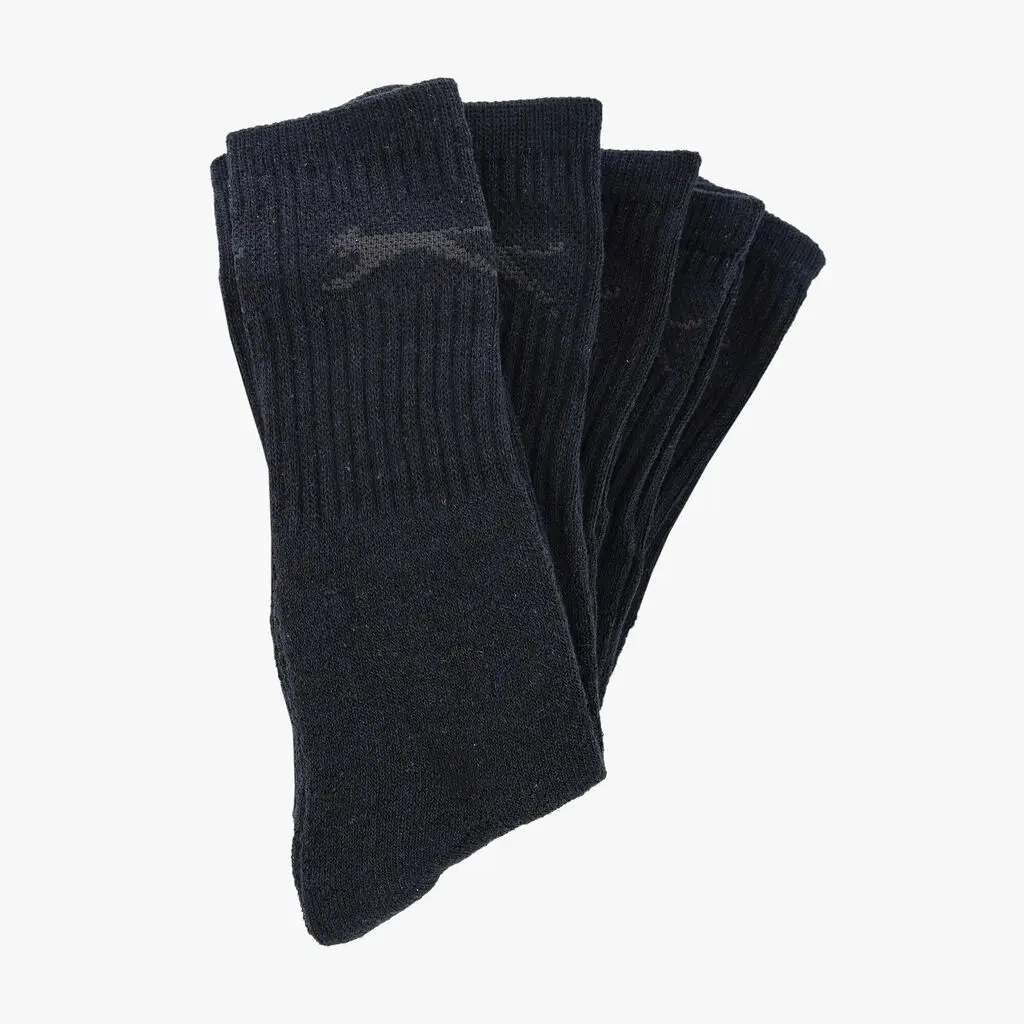 Slazenger Muške čarape Sn00, 5 pari, Crne
