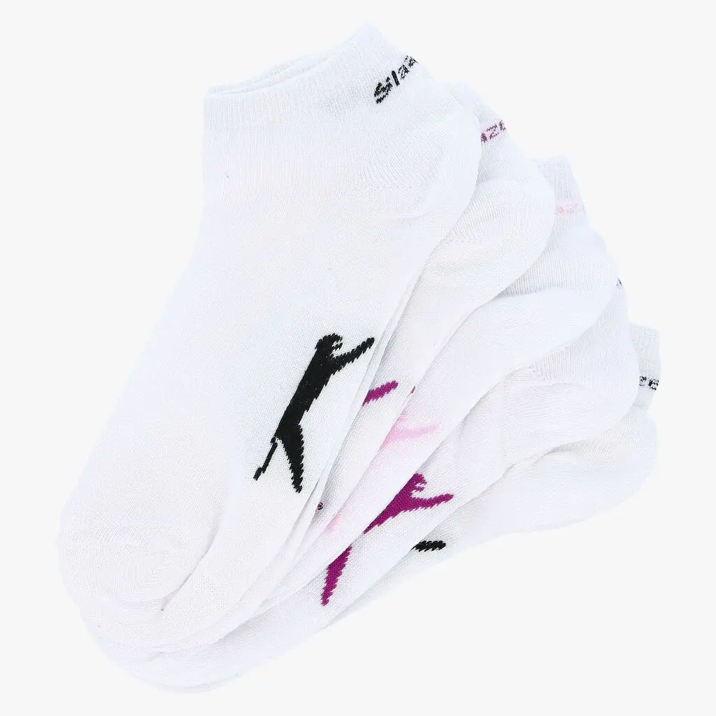 Slazenger Ženske čarape ld00, 5 pari, Bele