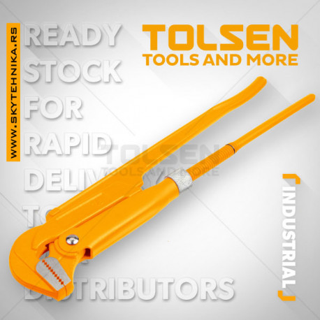 KLEŠTA PRAVA 67MM 2 COLA VODOINSTALATERSKA TOLSEN 10253