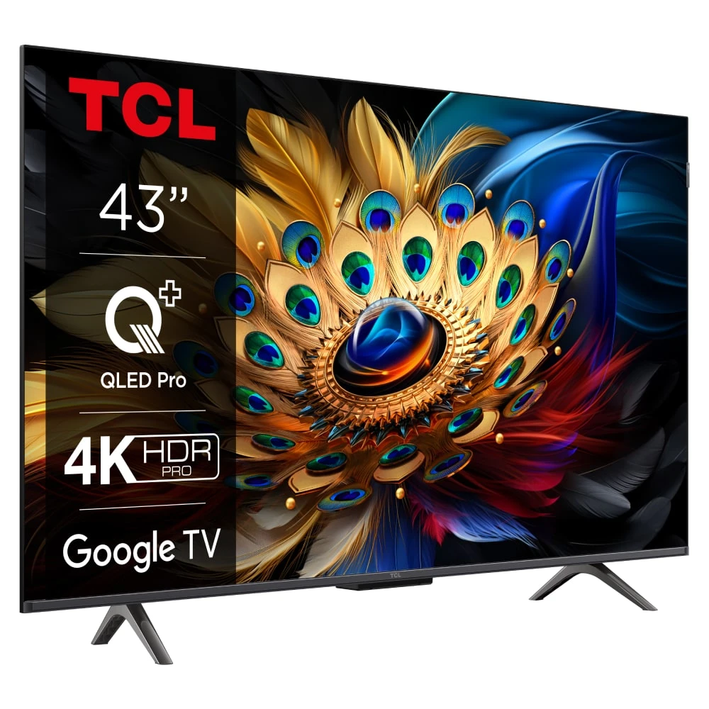 TCL Televizor 43C655/QLED/43"/4K HDR PRO/Google TV