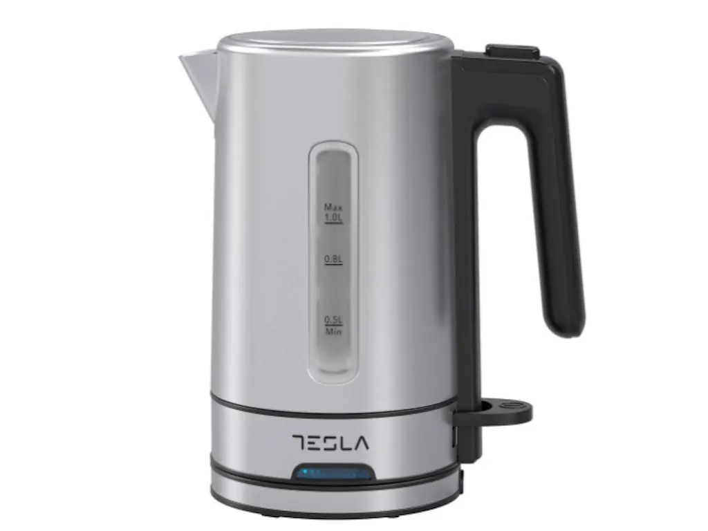 Tesla čaјnik KT450BX 2200W; 1,0 L; NERĐAЈUĆI ČELIK sivi