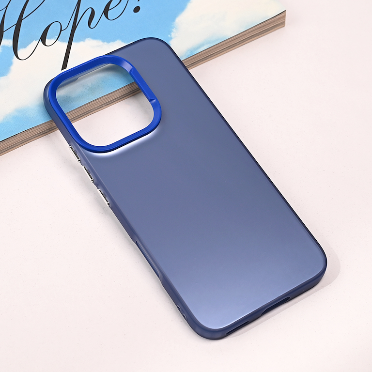 Zastitna maska (futrola) providna - Huawei Honor 400 Lite plava