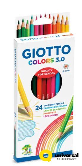 DRVENE BOJE 24/1 GIOTTO COLORS 3.0 276700