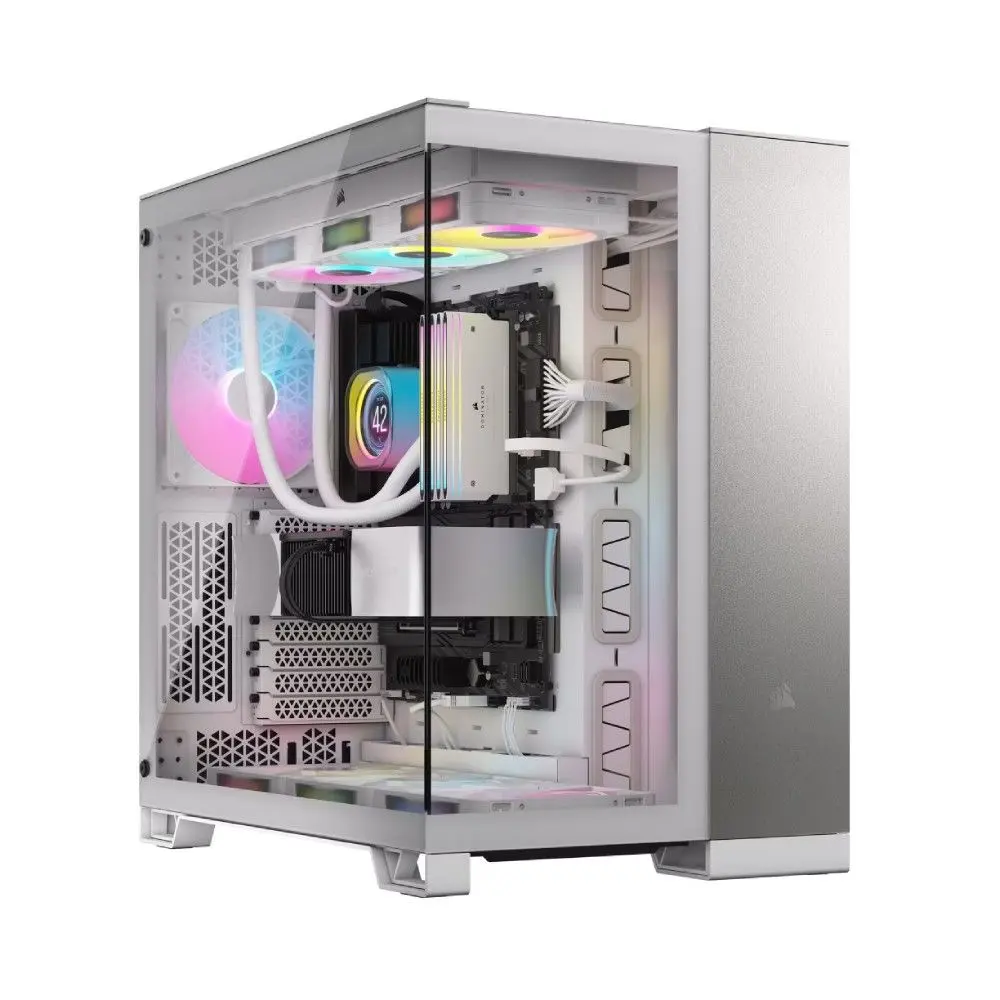 CORSAIR 6500X White Satin Gray Aluminum