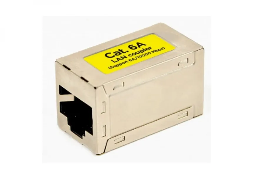 NCA-LC6S-01 Gembird FTP shielded Cat. 6A LAN coupler