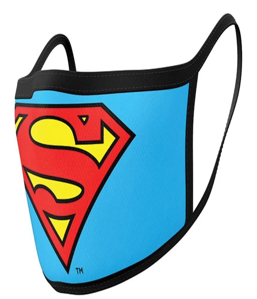 PYRAMID Maska za lice Superman, 2 komada