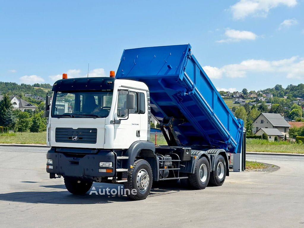 MAN TGA 33.360 * KIPPER 5,20 m + BORDMATIC / 6x4*TOP kiper