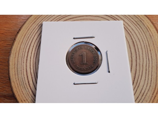 NEMACKA 1 PFENNIG 1906 KOVNICA E
