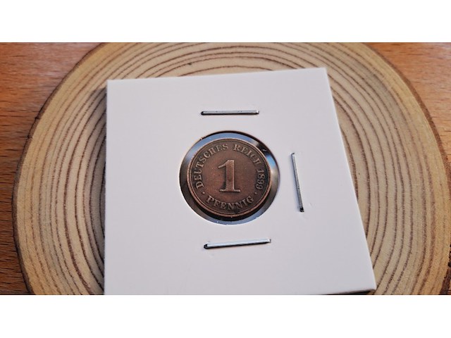 NEMACKA 1 PFENNIG 1899 KOVNICA A