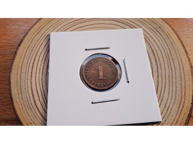 NEMACKA 1 PFENNIG 1899 KOVNICA A