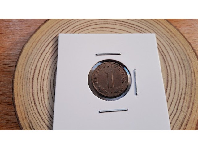 NACISTICKA NEMACKA 1 PFENNIG 1939 KOVNICA J