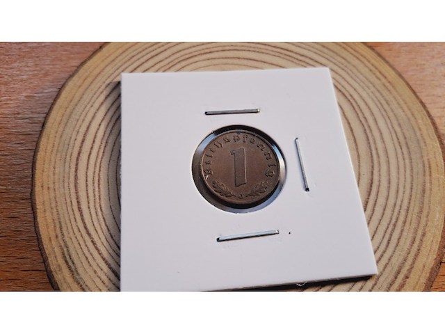 NACISTICKA NEMACKA 1 PFENNIG 1939 KOVNICA J
