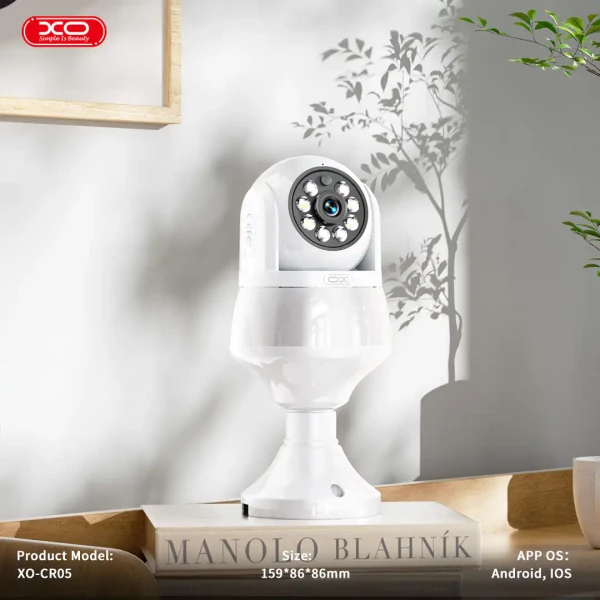 XO sigurnosna kamera CR05 3MP Wifi BT