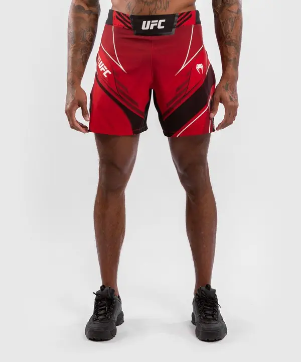 Venum Muški šorc UFC Authentic Fight Night Gladiator, Crveni
