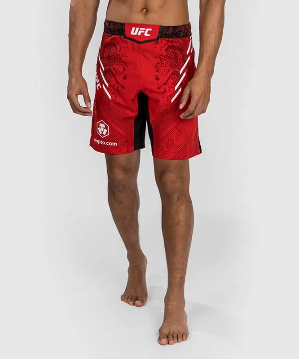 Venum Muški borilački šorc Authentic Fight Night, Crveni