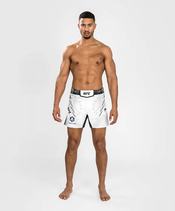 Venum Muški borilački šorc Authentic Fight Night, Beli