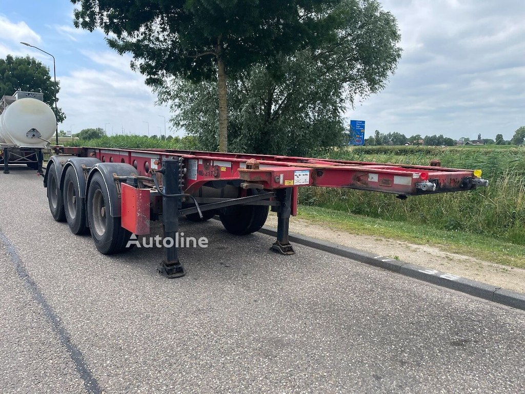 Fliegl SDS380 poluprikolica za prevoz kontejnera
