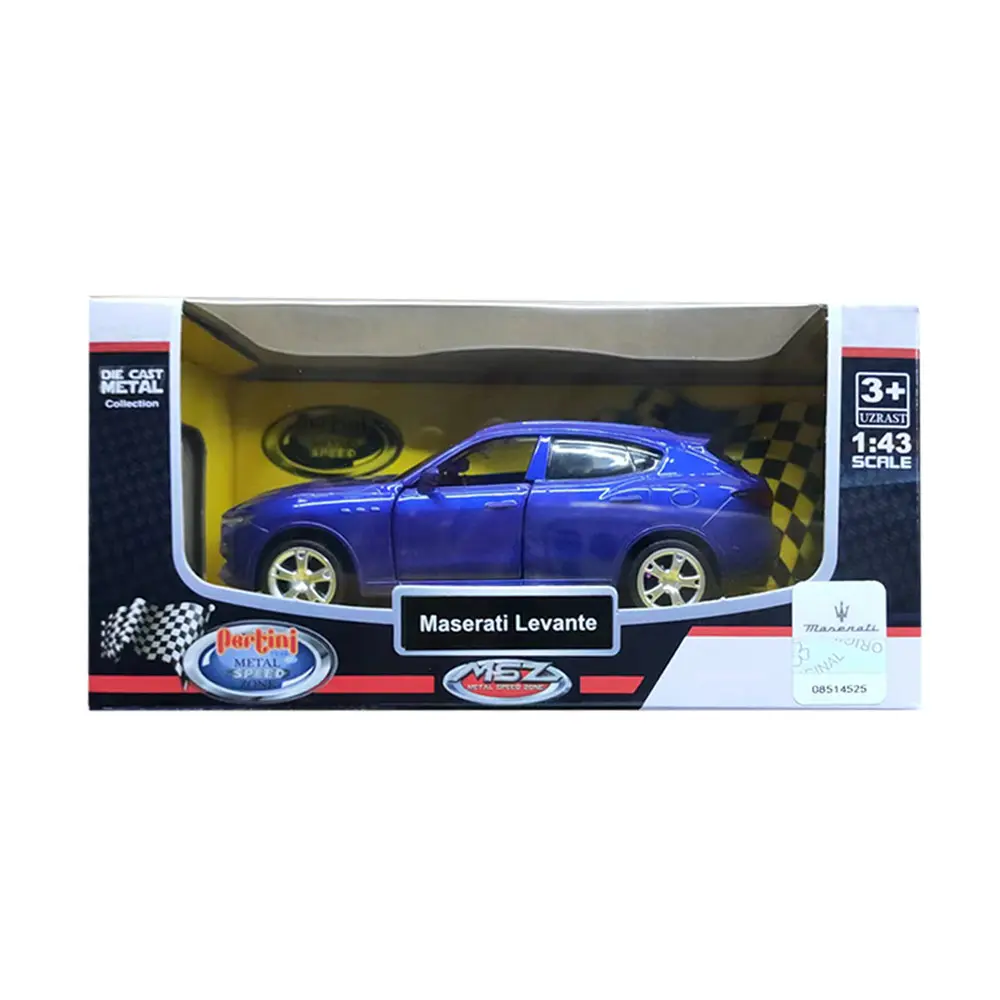 PERTINI Metalni autić 1:43 Maserati Levante plavi