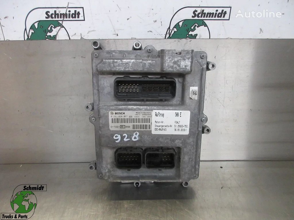 MAN 51.25833-7521 // 51.25833-7390 // BOSCH 0 281 020 067 EURO 5 upravljačka jedinica za kamiona