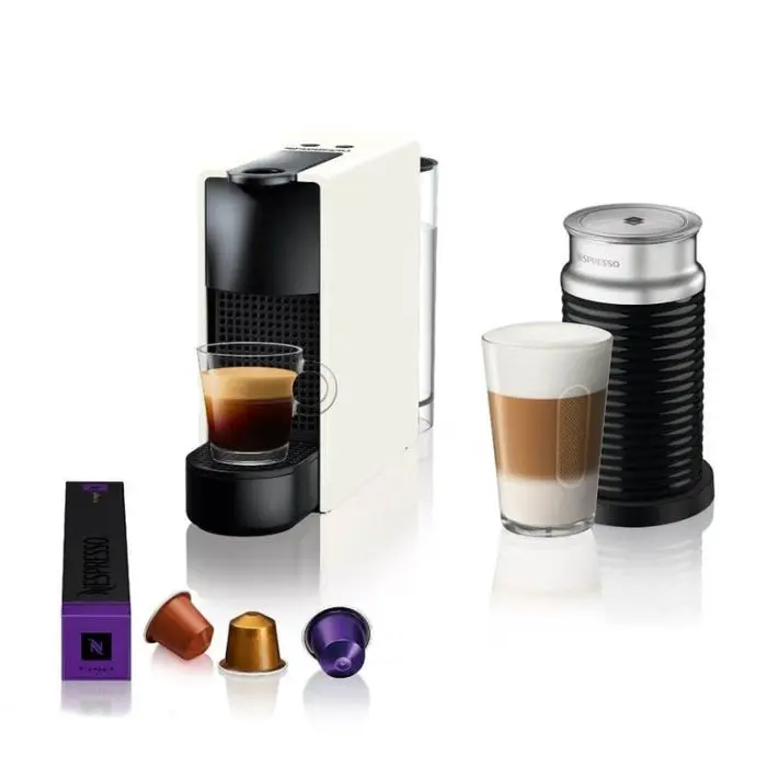 Nespresso APARAT ZA KAFU Essenza Mini White & Aeroccino A3NC30EUWH-TX