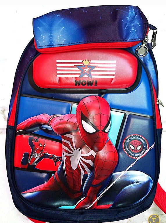 Deciji ranac Spiderman sa pernicom 2u1- YC607
