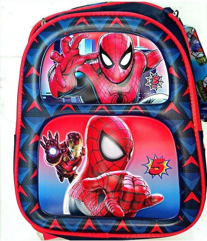 Deciji ranac Spiderman sa pernicom 2u1- YC601