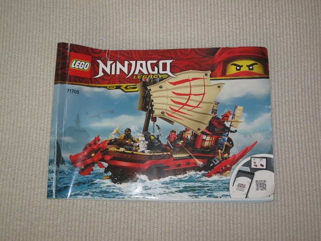 LEGO 71705 NINJAGO - UPUTSTVO