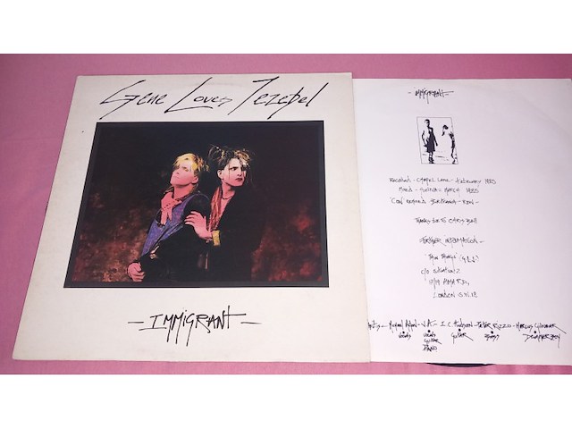 Gene Loves Jezebel - Immigrant (LP, UK)