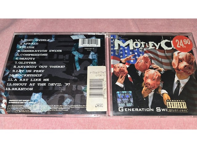 Mötley Crüe - Generation swine , ORIGINAL