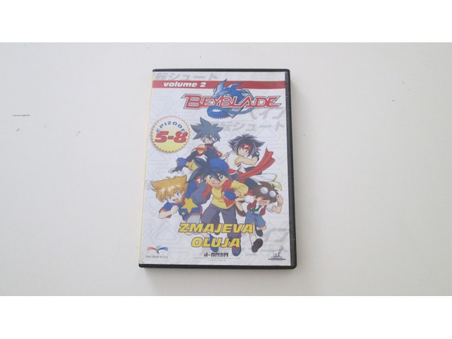 Beyblade, vol 2, ep.5-8, Zmajeva oluja, DVD