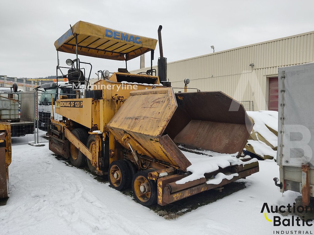 Prodaje se Demag DF 120 P asfaltni finišer točkaš na aukciji