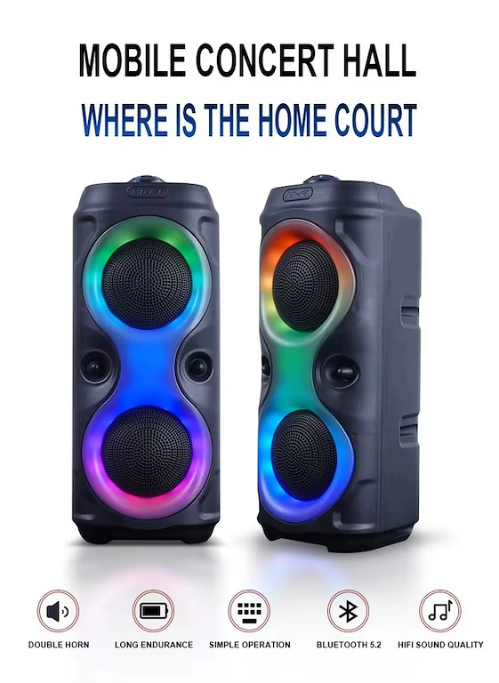 Bluetooth karaoke zvucnik MS sa mikrofonom AKCIJA